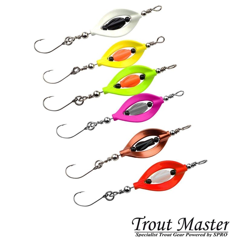 Spro Trout Master Incy Double Spin Spoon 3,3g Forellen Blinker Spinner ...