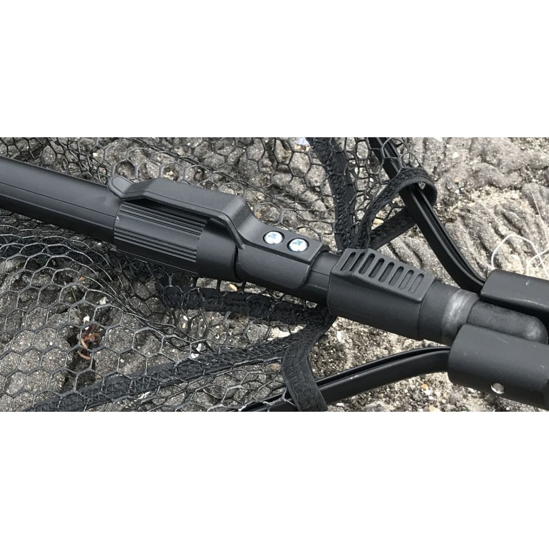 SPRO FreeStyle Flick Net Tele 50 / 70 gummierter Teleskop Kescher ...